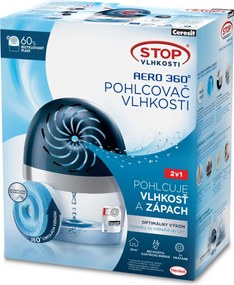 STOP VLHKOSTI AERO 360° Pohlcovač vlhkosti modrý + 1 x 450 g