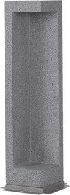 NV 9790021 Venkovní sloupkové svítidlo GRANTE šedý beton a hliník LED 5W 3000K 220-240V IP65 - NOVA LUCE