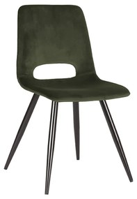 LABEL51 jídelní židle JOSH zelená Color: Army green UK-30.303