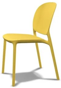 Scab Plastová židle HUG - skladem Barva plastu Scab Hořčicově žlutá 2380