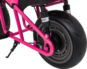 Elektrická motorka SUPERMOTO růžová