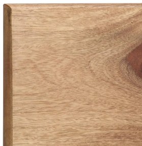 Petromila Nástěnné police 2 ks 58 x 26 x 20 cm masivní sheeshamové dřevo