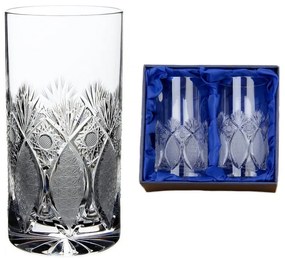 Onte Crystal Bohemia Crystal ručně broušené sklenice na nealko nápoje Exclusive 380 ml 2KS