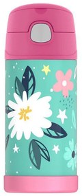 Thermos Dětská termoska s brčkem 355 ml Wild flowers