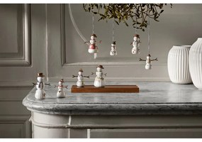 Porcelánová vánoční figurka (výška 11,5 cm) Hammershøi Snowman – Kähler Design