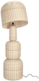 BIZZOTTO Ratanová podlahová lampa SIKKIM 0828153