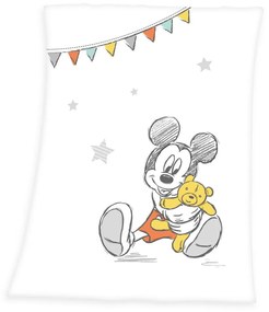 Herding Dečka pro miminka Mickey Mouse 75x100 cm