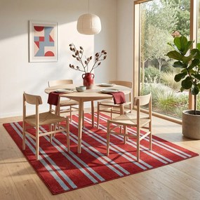 Červený/modrý koberec 160x230 cm Riviera – ESTE