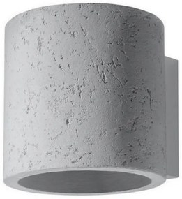 Nástěnné svítidlo SOLLUX Orbis G9 1x40W bez zdroje SL.0486 beton