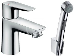 Hansgrohe - Umyvadlová baterie s ruční sprchou Bidette, chrom