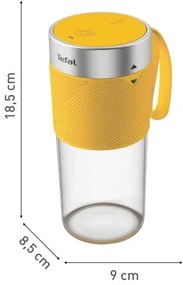 Tefal - Smoothie mixér BLENDFORCE 50W/230V žlutá