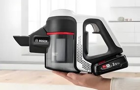 Bosch Serie 6 BKS611MTB bílá / Aku tyčový vysavač / 18V / 30 min provo