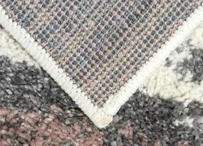 Koberce Breno Kusový koberec DOUX 2/IS2S, Růžová, Vícebarevné, 100 x 150 cm