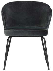 BePureHome Jídelní židle ADMIT temně modrá 800172-SA