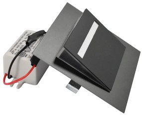 Schodišťové LED svítidlo Fero, 1x LED 0,6w, 4000k, b