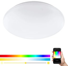 Eglo 32589 - LED RGB Stmívatelné nástěnné stropní svítidlo GIRON-C LED/17W/230V