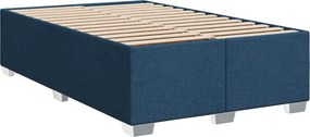 Box spring postel s matrací černá 120x190 cm textil 3290426