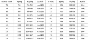 Mexen Rox sprchová stěna Walk-in 70 x 200 cm, transparentní 8 mm, chrom - 8C2-070-003-01-00