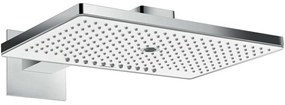 Hansgrohe Rainmaker Select - Hlavová sprcha 460, 3 proudy, Ecosmart 9 l/min, sprchové rameno 46 cm,bílá/chrom 24017400
