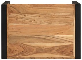 Hnízdové stolky 3 ks masivní dřevo s sheeshamovým povrchem - Default Title