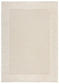 Béžový vlněný koberec 290x200 cm Rue - Flair Rugs