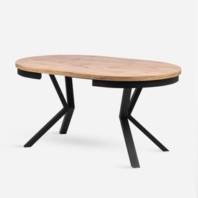 Stima Stůl ST42 Průměr 90 + 50 cm buk