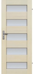 Interiérové dveře Radex dřevěné TOSSA 5S Šířka dveří: 60 cm, Otvírání dvěří: Pravé