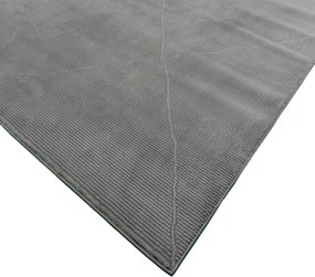 BE Koberec Zurich 1903 GREY - šedý obdélníkový Rozměr: 60x100 cm