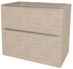 Mereo Mereo, Mailo, koupelnová skříňka 81 cm, chrom madlo, Multidecor, CN591SLRH1