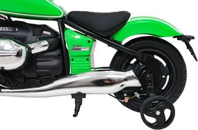 Elektrická motorka BMW R18 zelená
