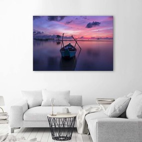 Gario Obraz na plátně Loď na jezeře Rozměry: 60 x 40 cm