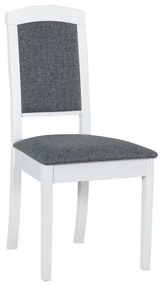 Drewmix jídelní židle ROMA 14 dřevo: bílá, látka: látka
