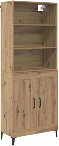 Vysoký bufet 2 ks dub artisan 69,5 x 34 x 180 cm 3403590