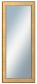 DANTIK - Zarámované zrcadlo - rozměr s rámem cca 50x120 cm z lišty TOOTH zlatá (2778)