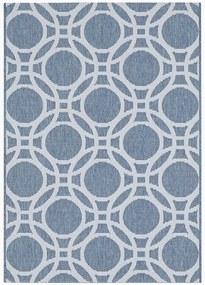 Koberce Breno Kusový koberec ADRIA 14/KSK, Modrá, Vícebarevné, 120 x 170 cm