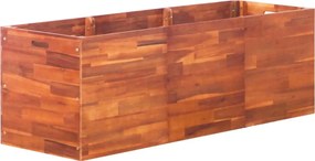 vidaXL Vyvýšený záhon akáciové dřevo 150 x 50 x 50 cm [44030]