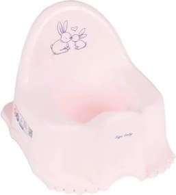 Hrající dětský nočník Bunny růžový