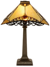 Stolní lampa Tiffany - 	Ø 50*49 cm 1x E14