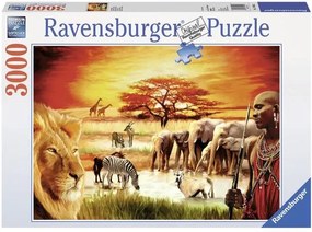 Puzzle ravensburger puzzle 170562 masajové 3000 dílků