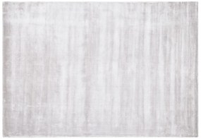 Viskózový koberec 160 x 230 cm světle šedý GESI II Beliani