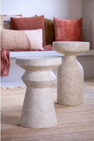 Terrazzo kulatý odkládací stolek ø 32 cm Moravit – Light &amp; Living