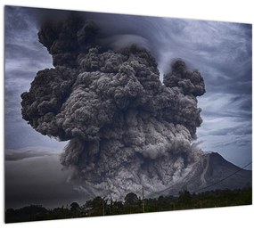 Obraz - Sopečná erupce (70x50 cm)