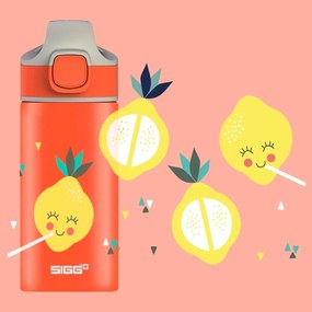 Sigg Miracle dětská láhev na pití 400 ml, lemon, 8730.30