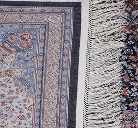 BE Koberec Anatolia Silk 32510 BLUE - modrý obdélníkový Rozměr: 160x230 cm