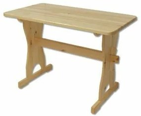 Jídelní stůl ST103 S120 masiv (Barva dřeva: Borovice)