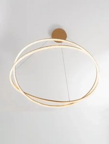 Designový lustr Ophelia zlatá