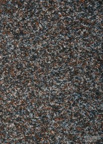 Metrážový koberec zátěžový Primavera Res 226 hnědočerný - šíře 4 m