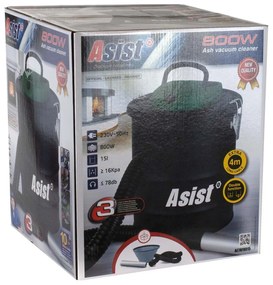 Asist AE7AF8015 Vysavač popela, 800 W, 15 l