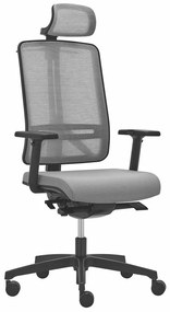 RIM - Kancelářská židle FLEXI 1104  - šedá