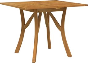 vidaXL Zahradní stůl 85 x 85 x 75 cm masivní akáciové dřevo [363304]